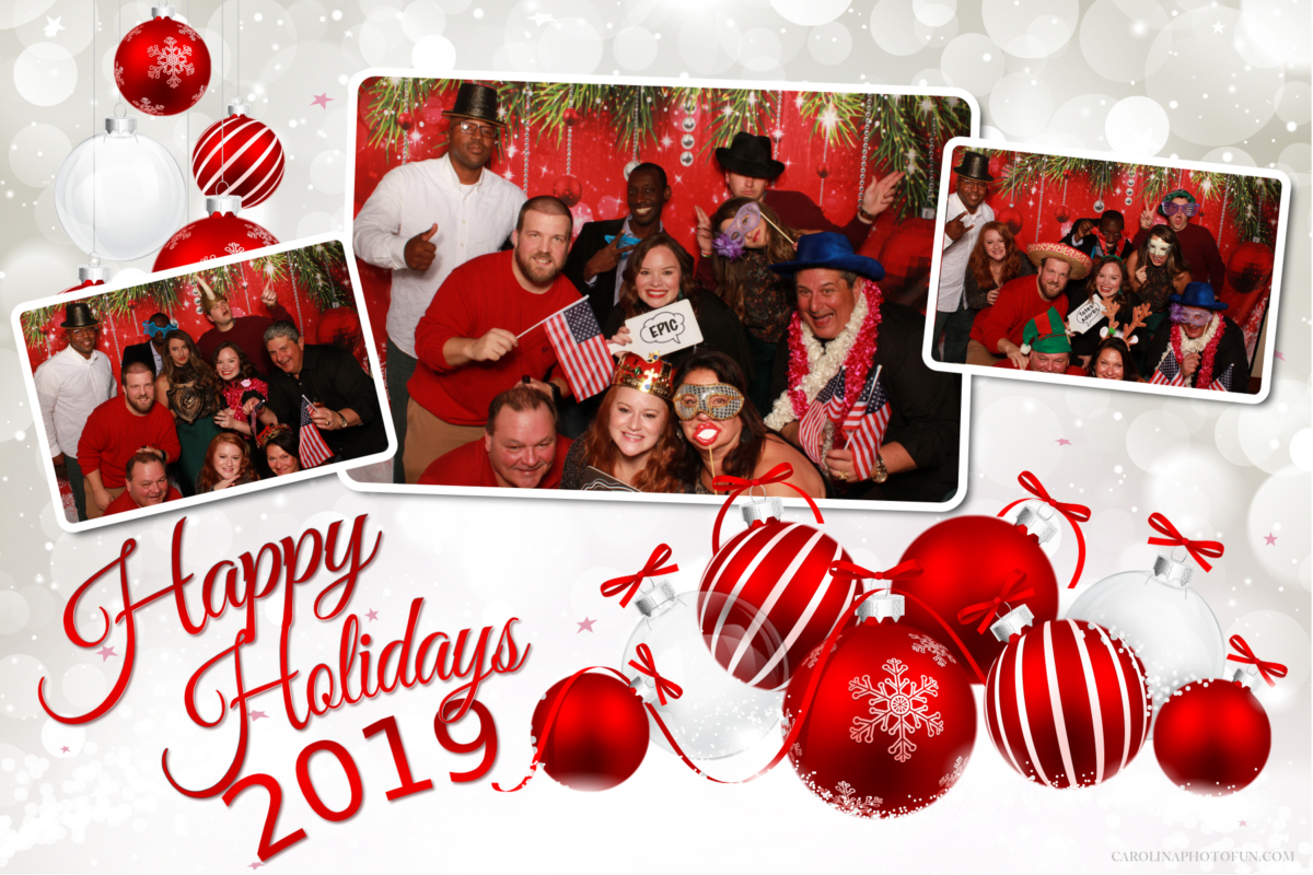 Corporate Holiday Party Photo Booth Rental In North Carolina